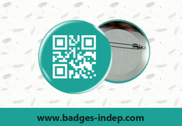 Badge professionnel personnalisé pour un événement